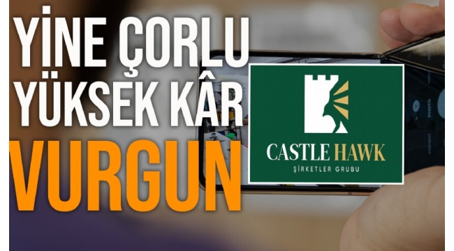 Castle Hawk adlı şirketin 900 milyon TL'lik vurgun iddialarını ...